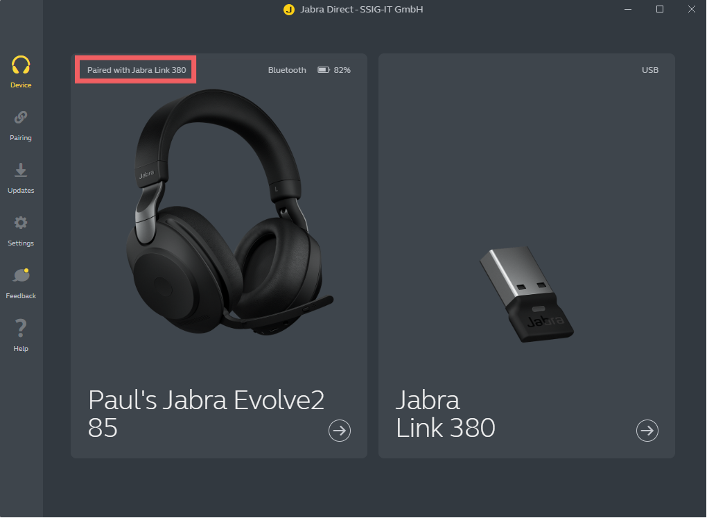 Jabra Direct Software